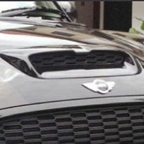 Gen 2 Mini BONNET SCOOP - R55, R56, R57, R58, R59 Mini Cooper S/JCW Ra ...